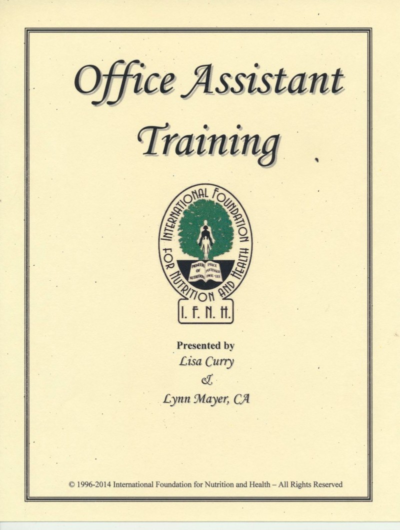 Office Assistant Training Course - IFNH
